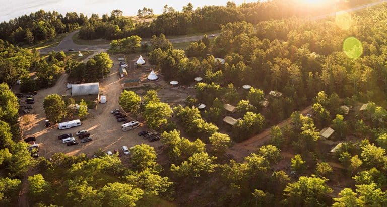 Pictured Rocks Glamping | Pictured Rocks Camping Sites