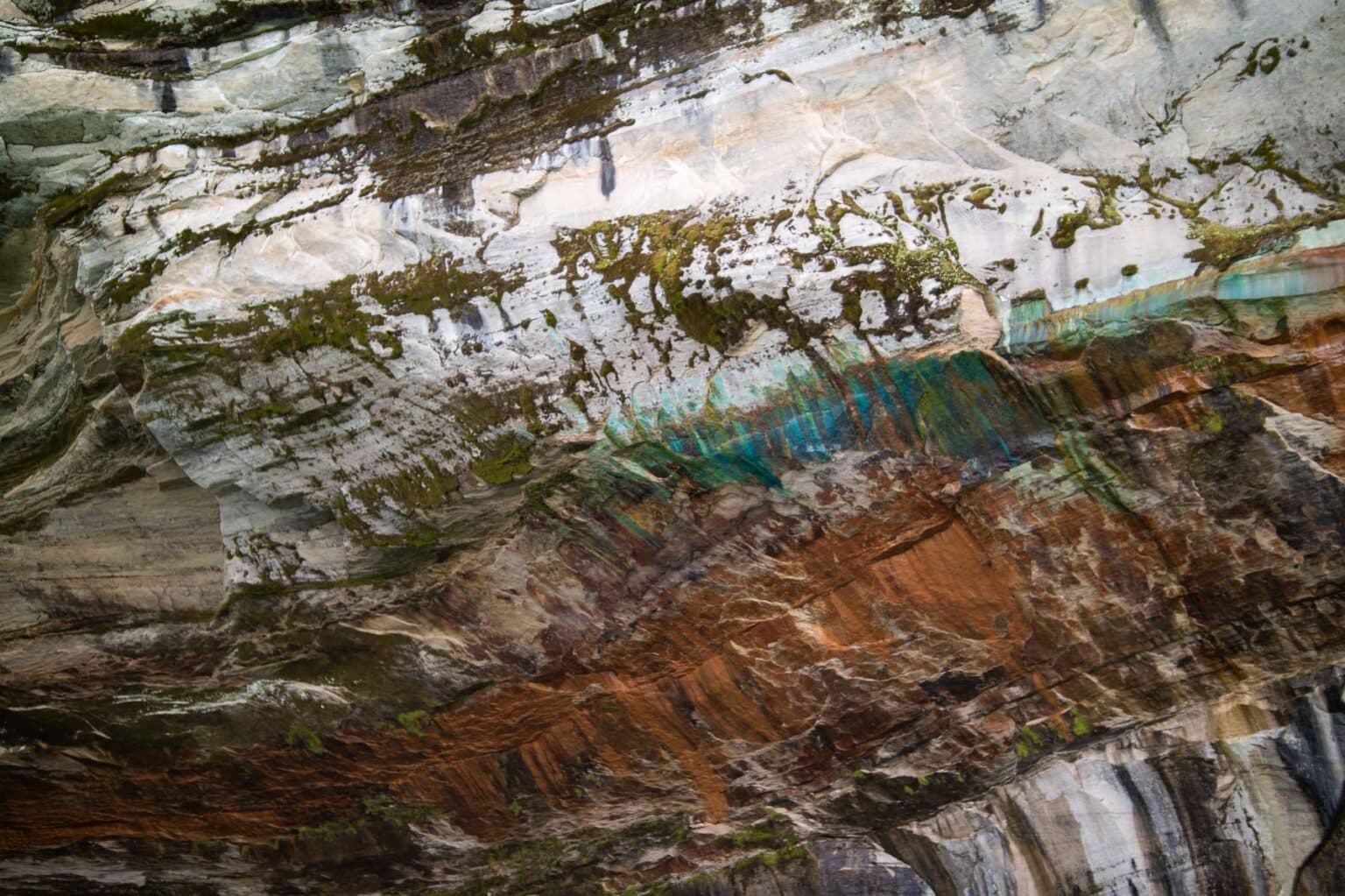 Rainbow Cave - Paddling Michigan