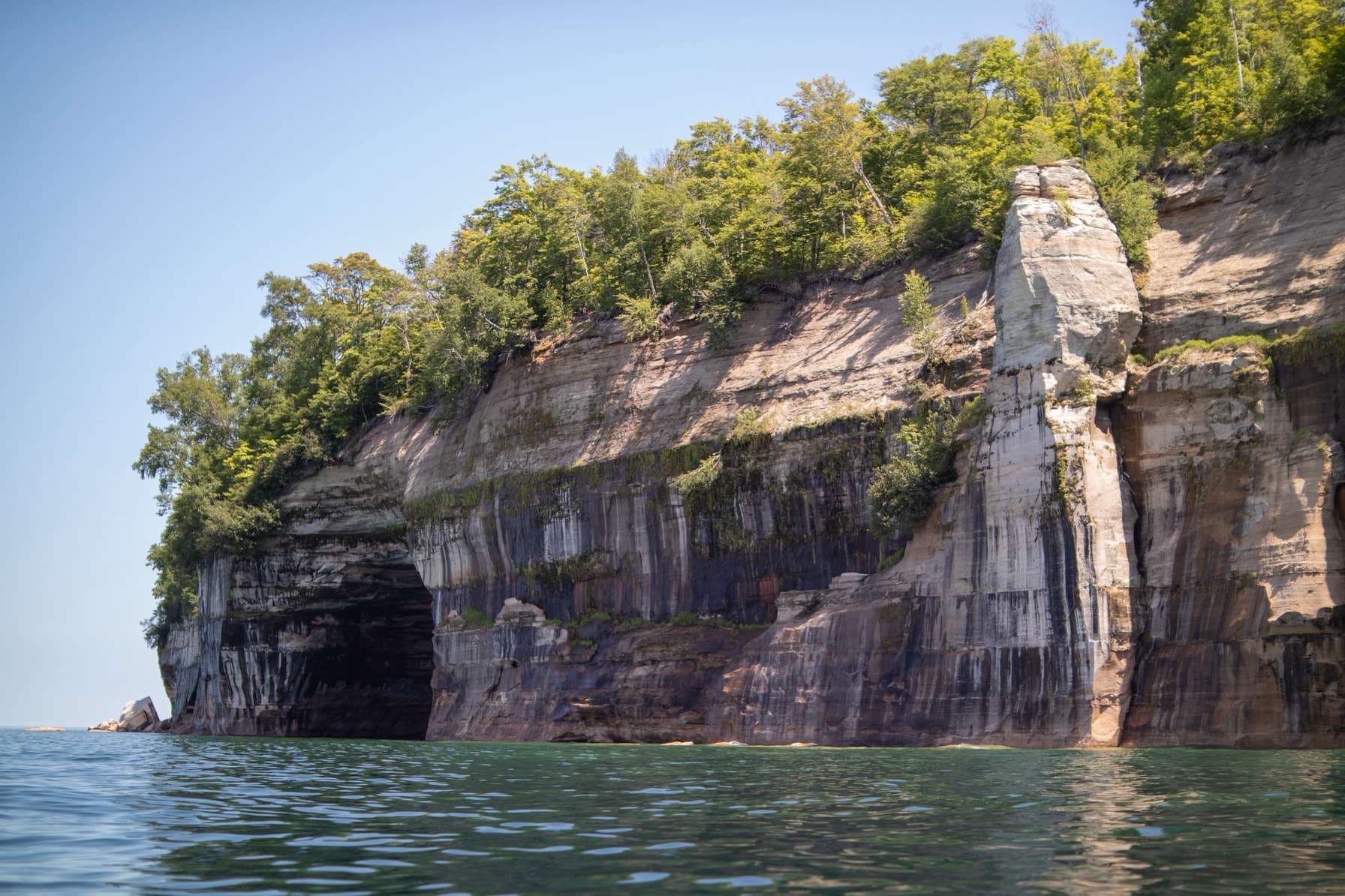 Rainbow Cave - Paddling Michigan